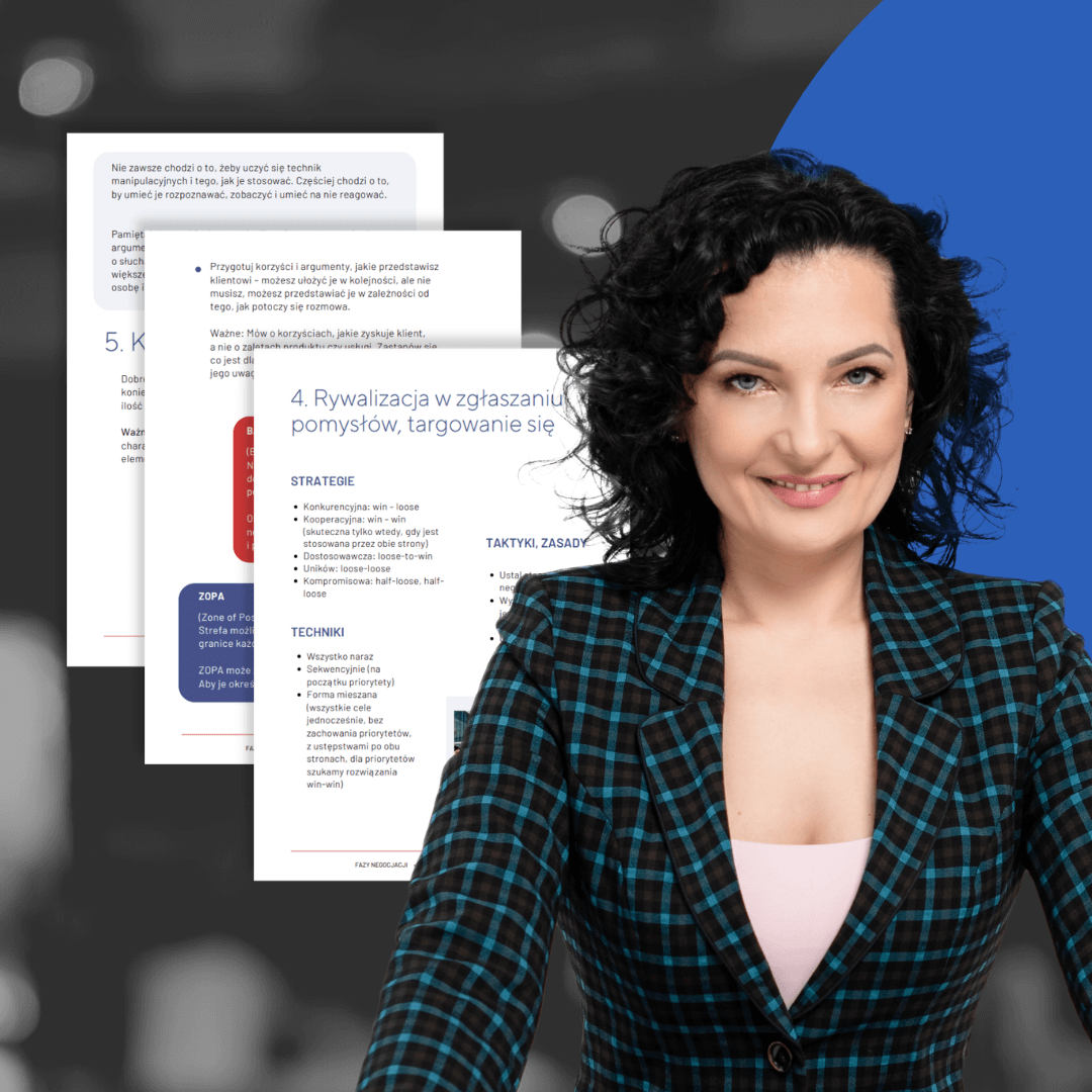 Jak prowadzić negocjacje biznesowe? Materiał PDF - Future Skills